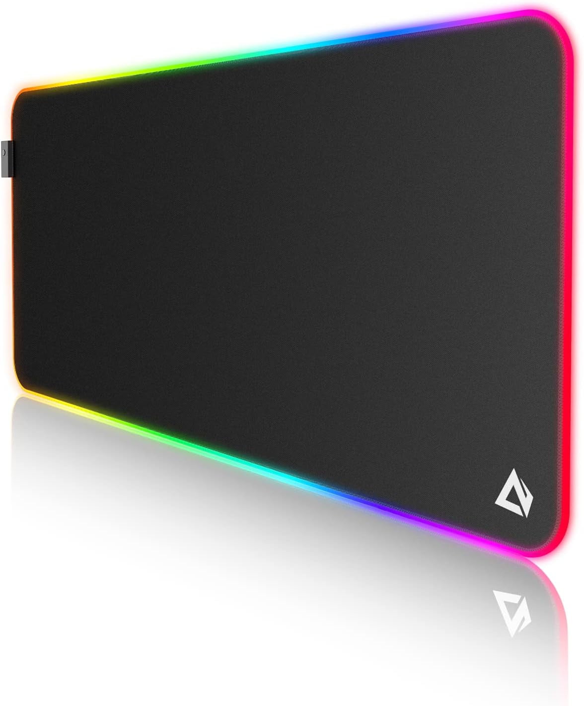 Gaming Pad, Mat XXL Large (35.4 x 15.75 in) with 7 Colors 11 Lighting ...