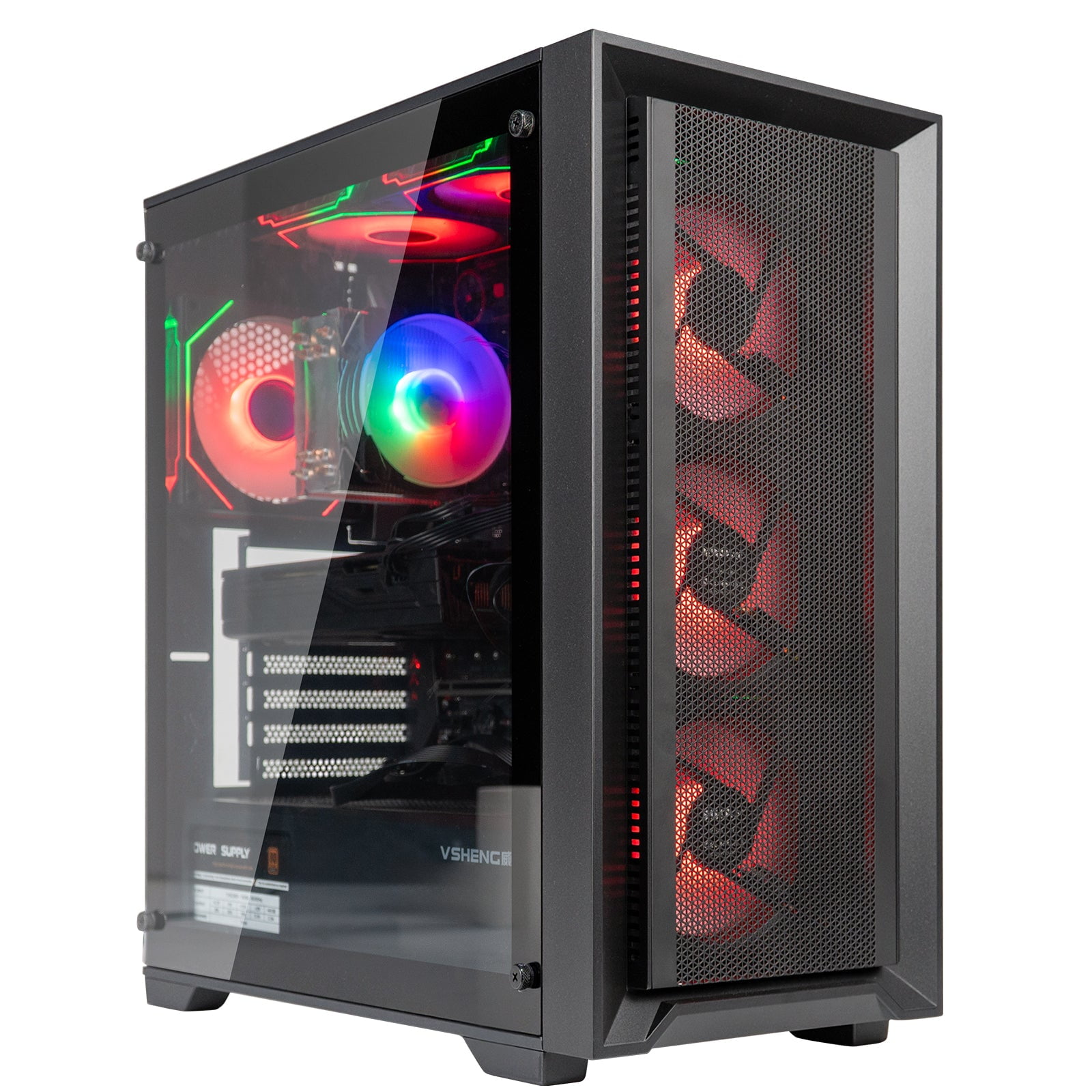 Gaming-Pro Gaming PC Computer E5-2690 8-CORE 256GB SSD+1TB HDD RX 580 64GB RAM WIFI WINDOWS 10 ...