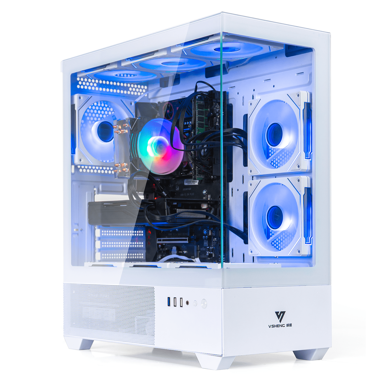 Gaming-Pro Gaming PC Computer Intel i7 256GB SSD+1TB HDD RX560 32GB RAM ...