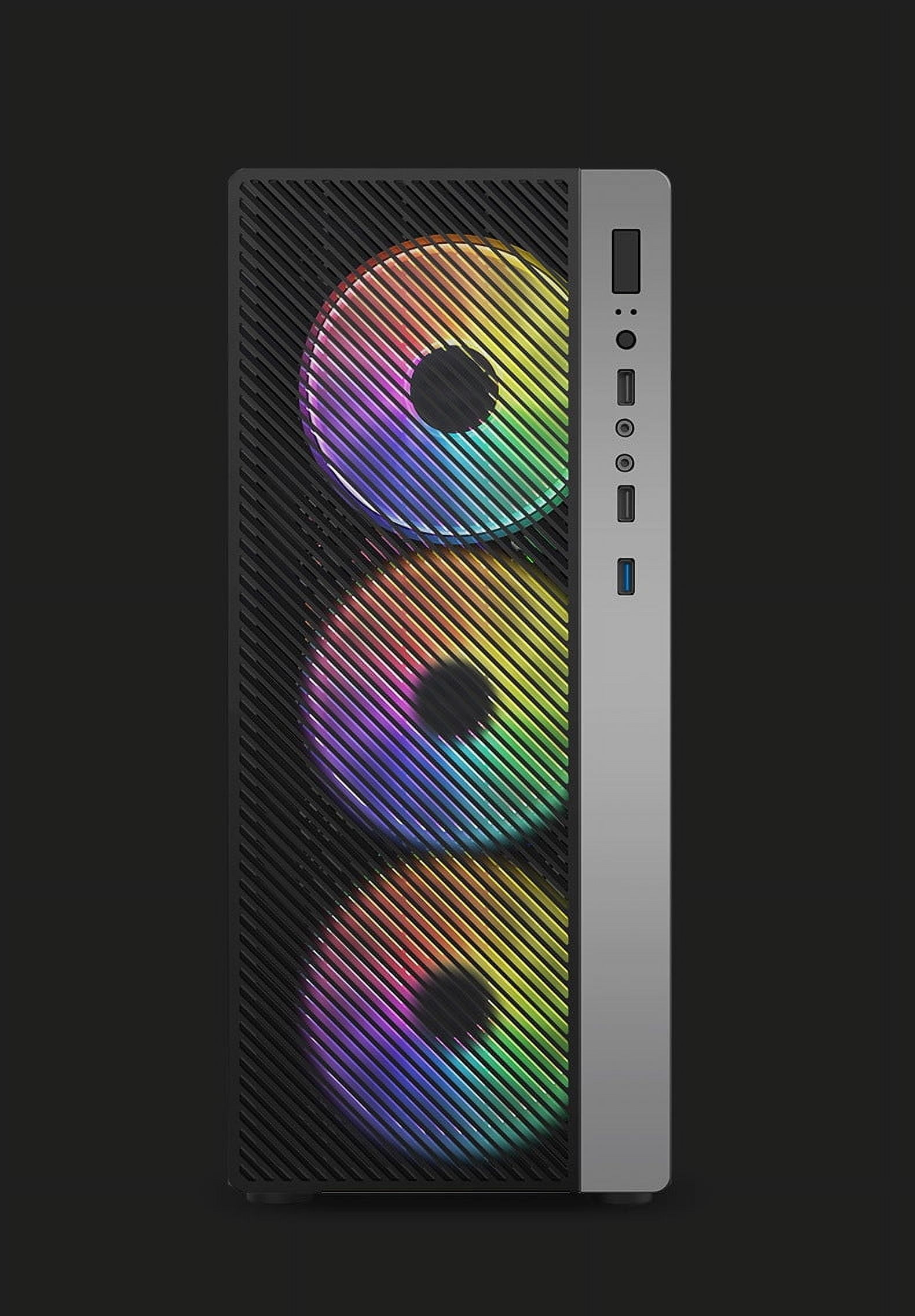 Gaming-Pro Gaming PC Desktop Computer Intel i7 256GB SSD+1TB HDD RX580 ...