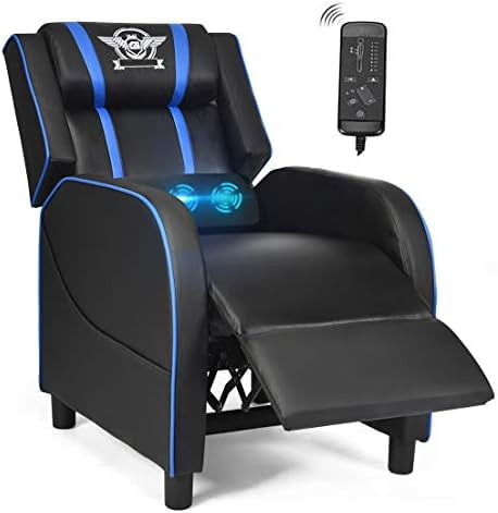 Gaming Recliner Chair, Reclining Gaming Chairs for Adults Ergonomic ...
