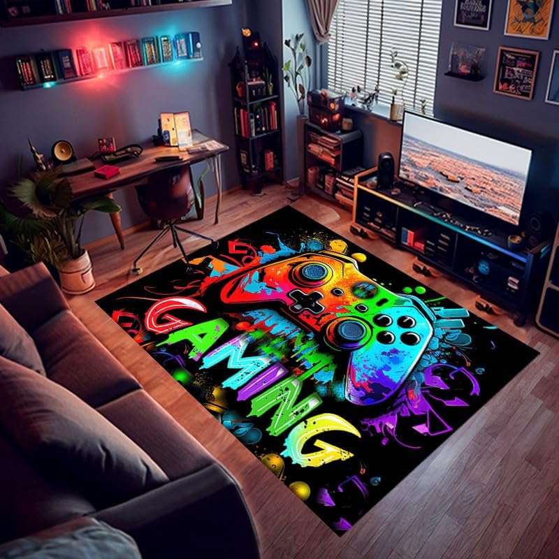 Gaming Rug - Gaming Carpet for Boys Bedroom and Living Room - Walmart.com