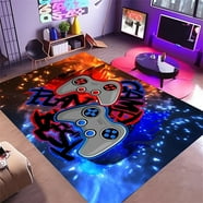 NEBOTON Gamer Decor Rug, Gaming Carpet for Boys Bedroom, Video Game ...
