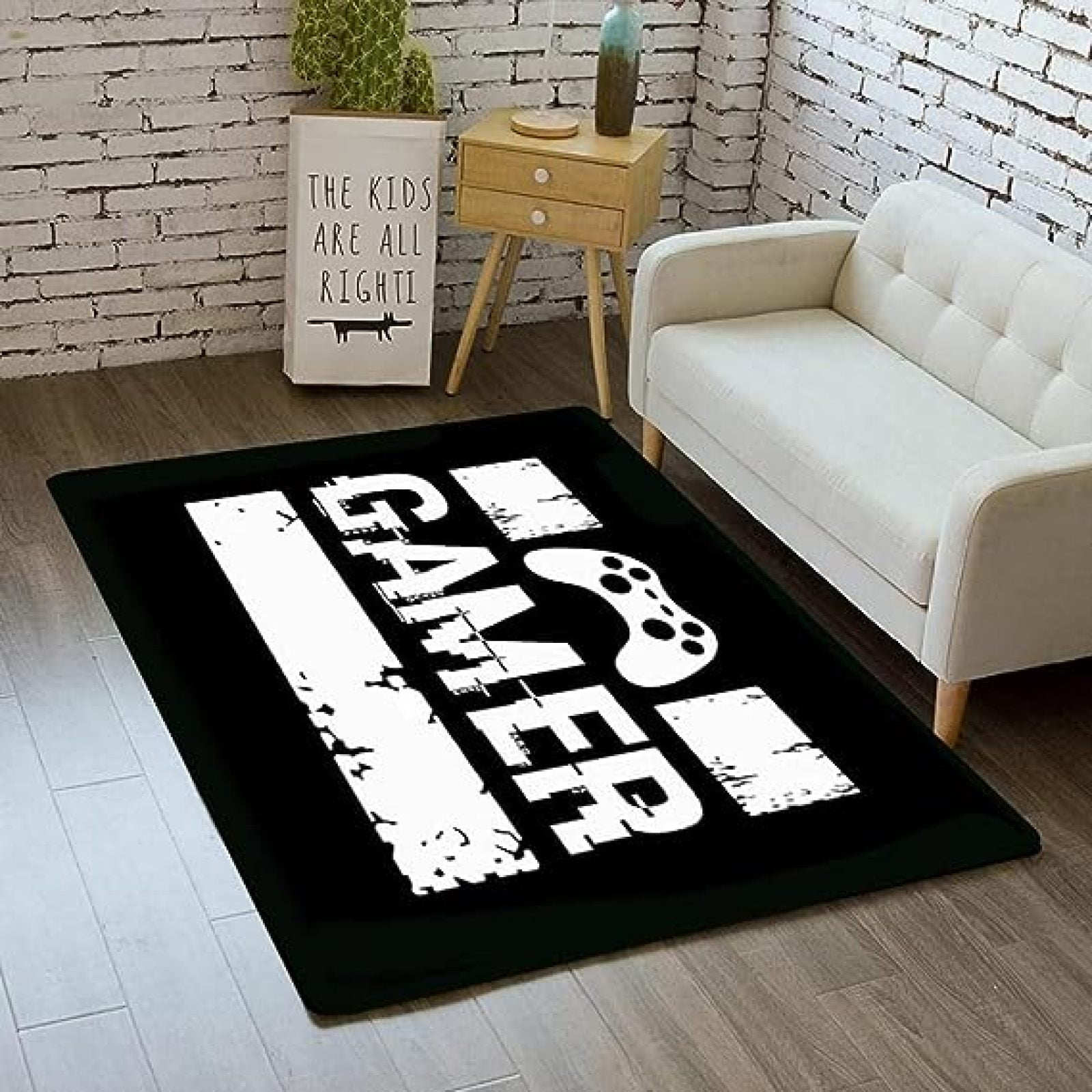 Gaming Rugs For Gaming Room Boys Room, Game Room Rug For Kids, Video ...