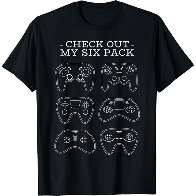 Gaming Shirts for Men, Funny Video Games Gamer T-Shirt - Walmart.com