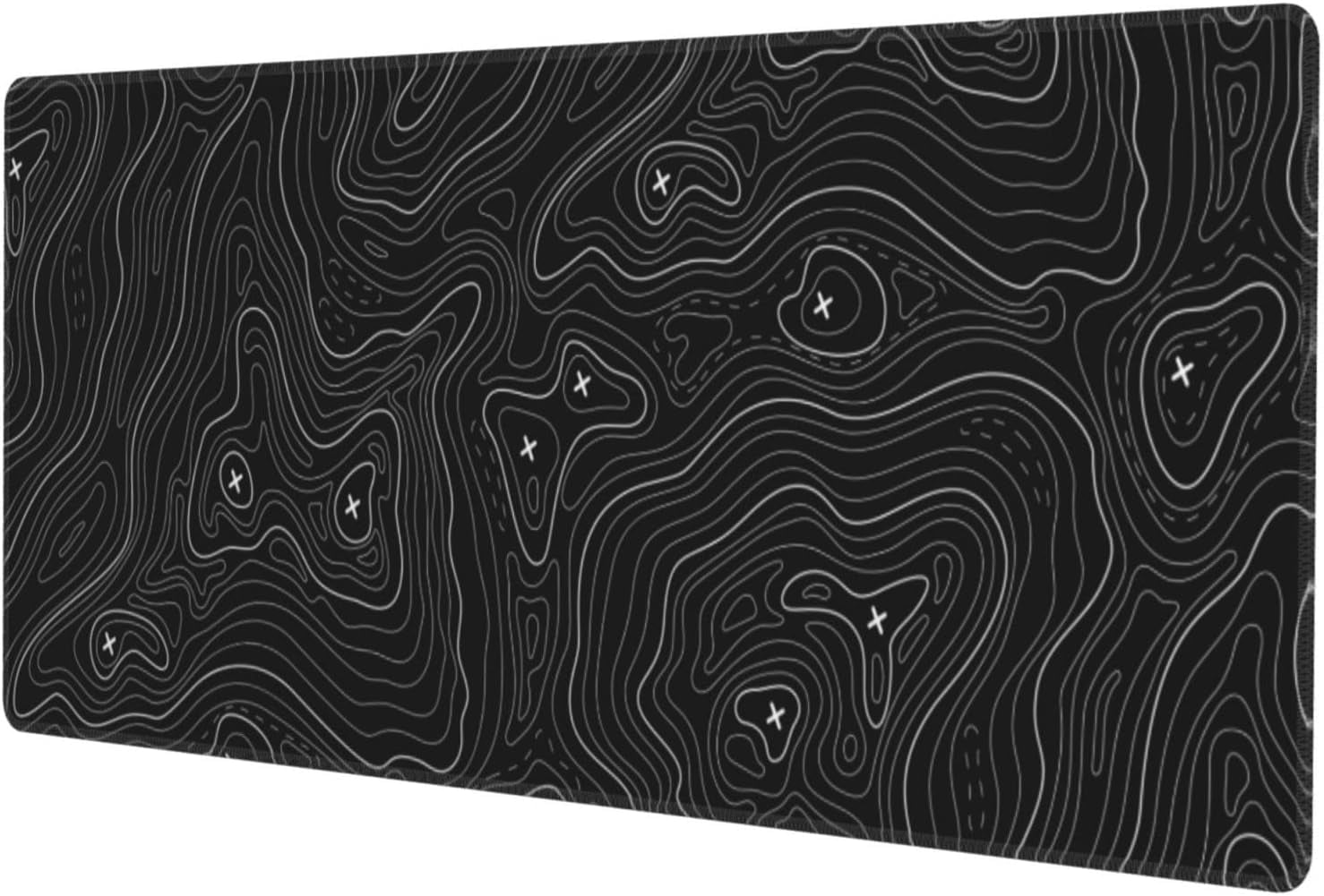 Gaming Topographic Map Gaming Mouse Pad, Large Mouse Pad XXL XL ...