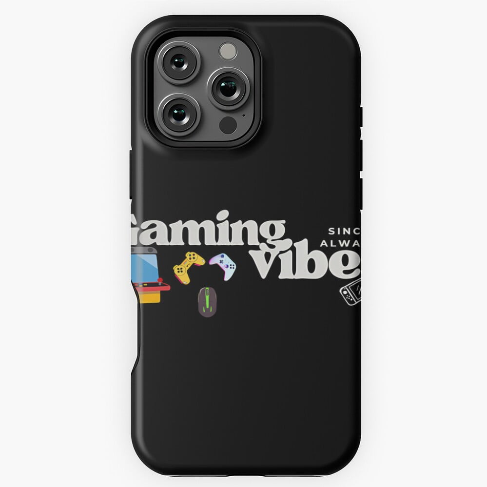 Gaming Vibes Since Always Retro Gamer Phone Case for iPhone 16 15 14 13 ...