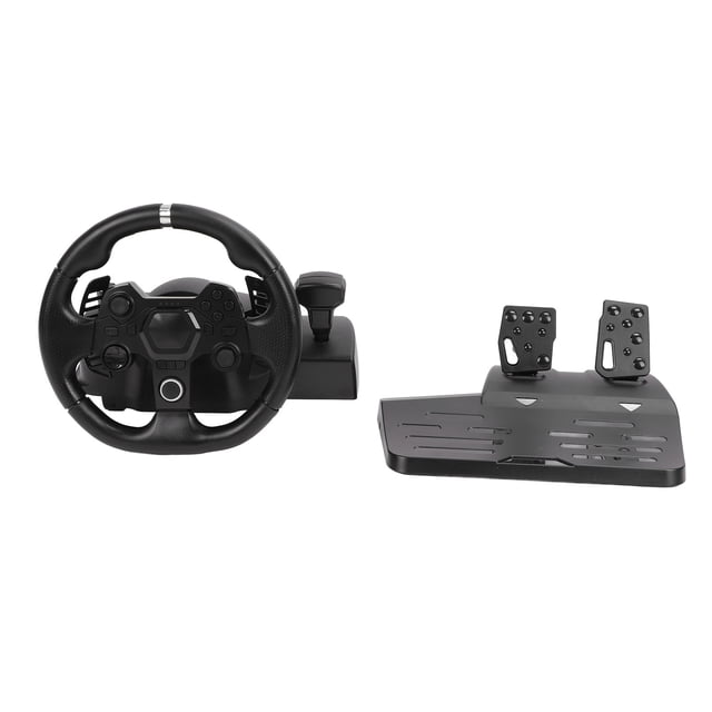 Gaming Vibration Racing Steering Wheel, USB Vibrating Steering Wheel ...