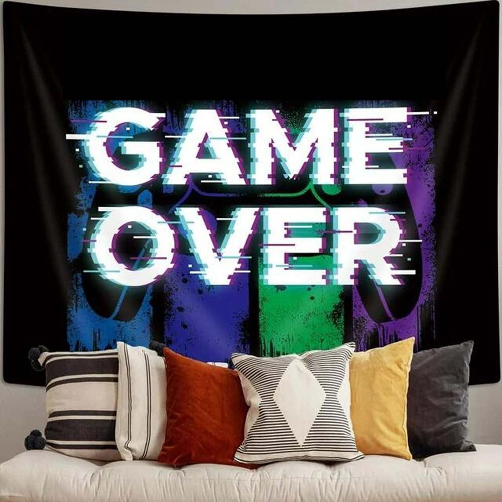 Gaming Wall Tapestry, Gaming Posters Wall Art for Boys Teenage Wall ...