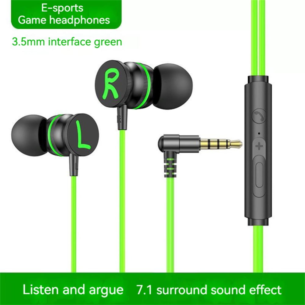 Gaming Wire-controlled Headset Type C / 3.5mm Elbow Jack Earphone Left ...