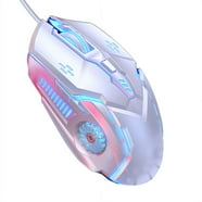TENMOS Wireless Gaming Mouse Rechargeable Silent Colorful LED Optical ...
