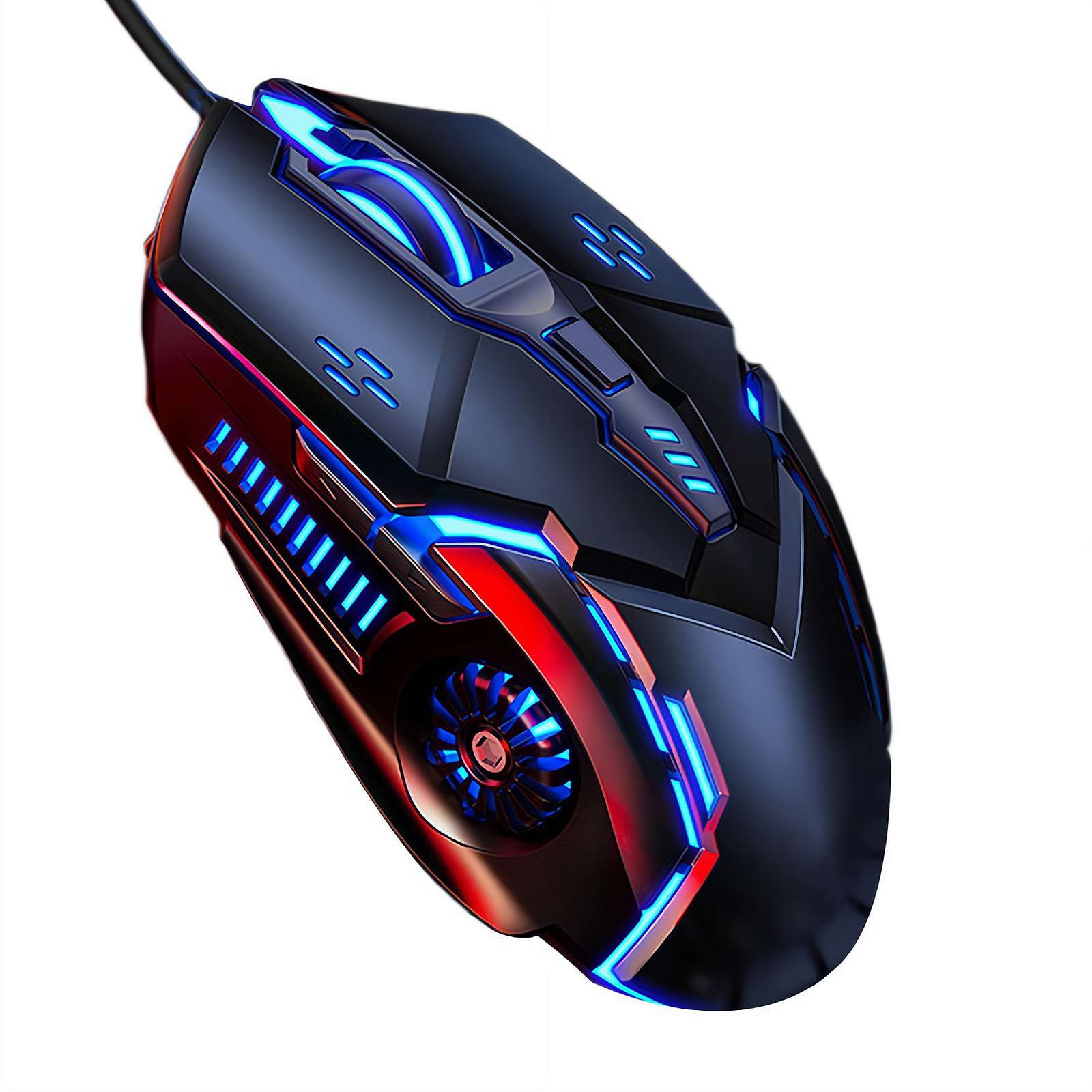 Gaming Wired Mouse Lighted Gaming Mechanical Mute Computer Accessories ...