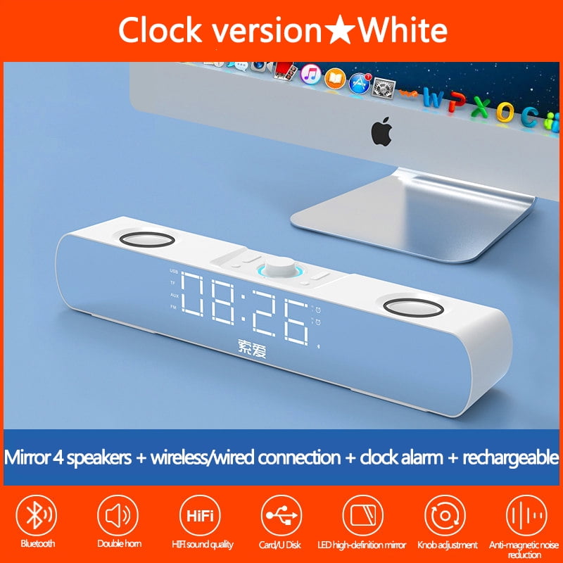 Gaming peripherals LED Soundbar Computer Speaker Bluetooth Speaker Home ...