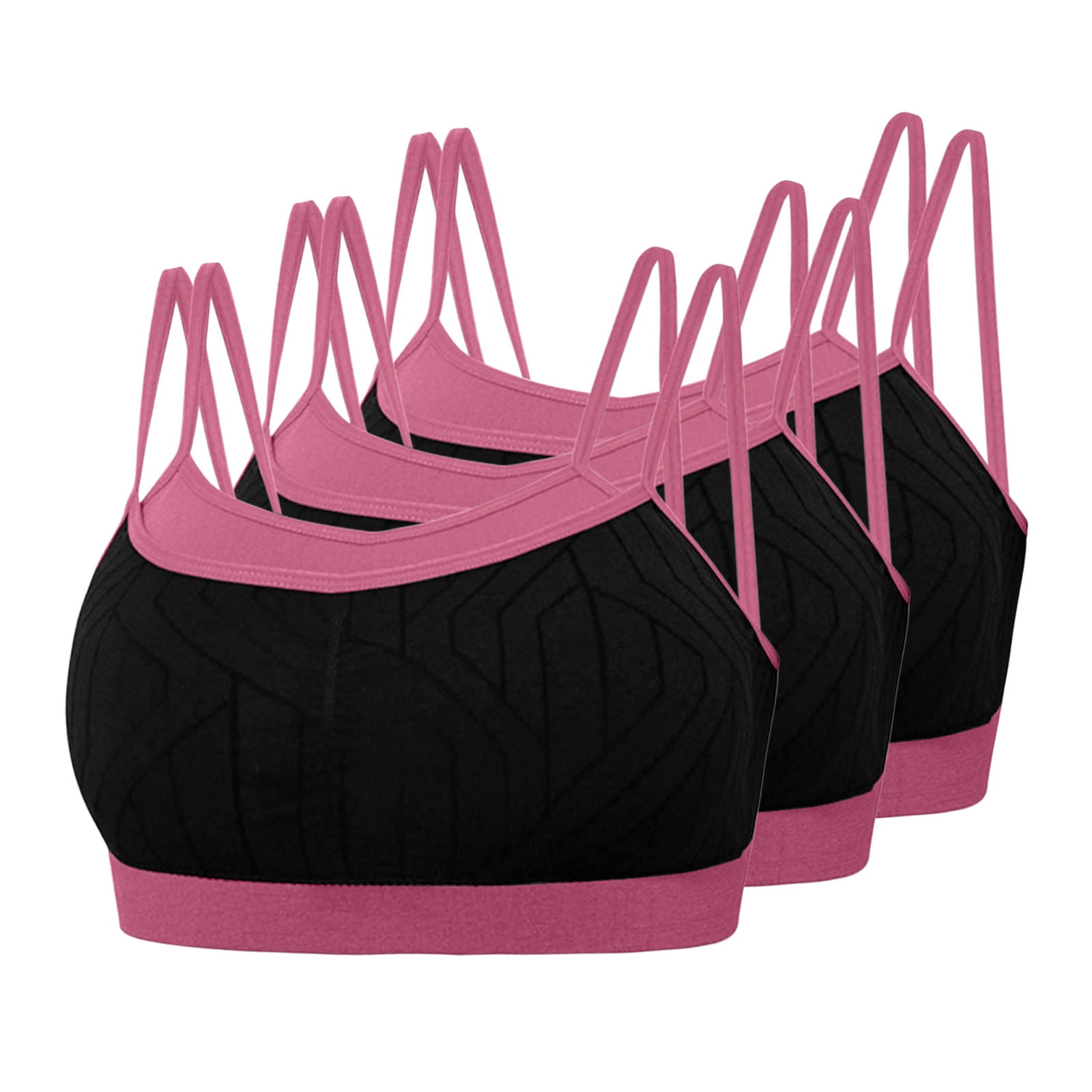 Gamivast 3 Pack Push up Bras for Women No Underwire Full Coverage Bra ...