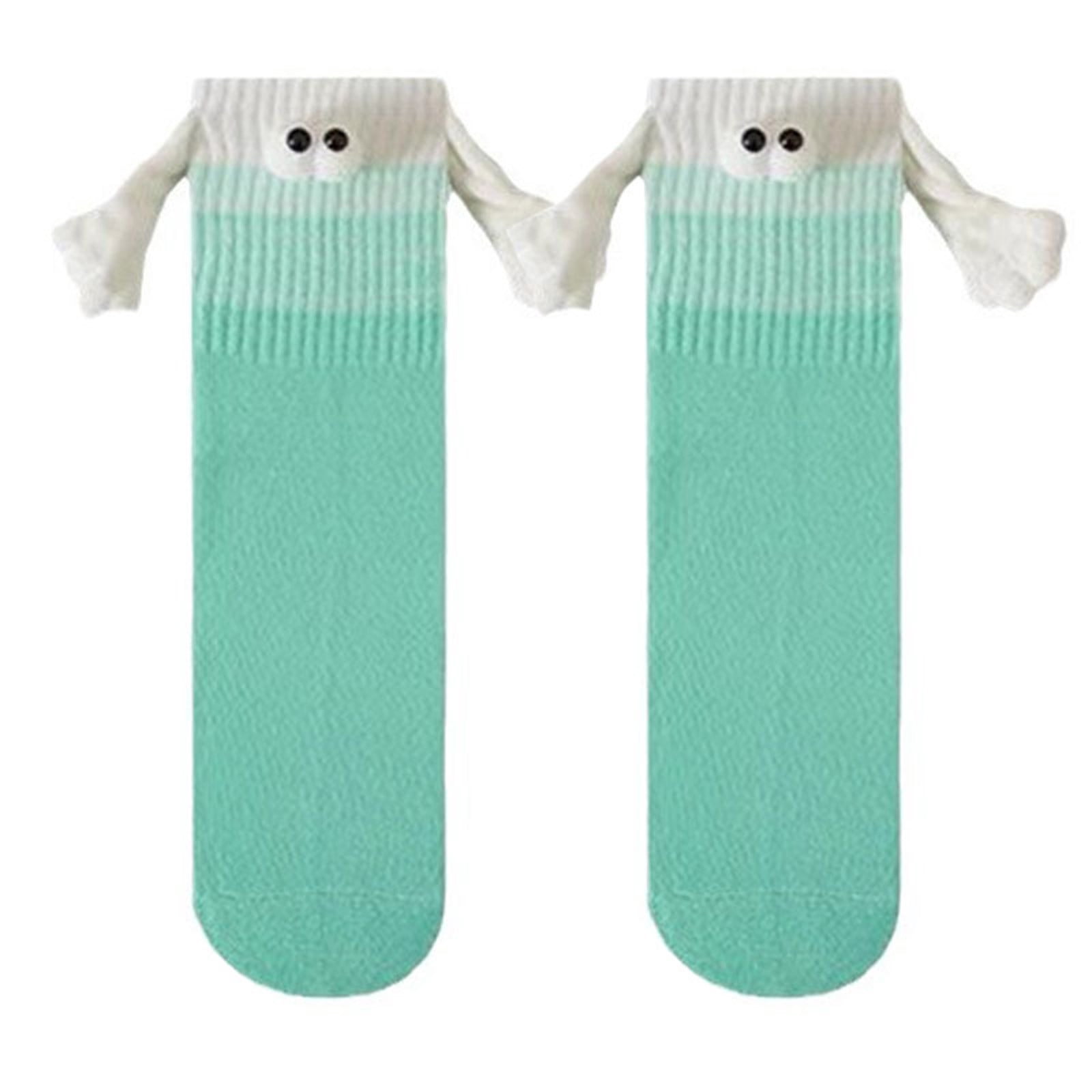 Gamivast Fall Socks Magnetic Holding Hands Socks Adult 3D Crazy Sock ...
