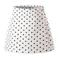 Gamivast Girls A Line Skirt Polka-Dot Elastic Waist Pleated Skirts Kids ...