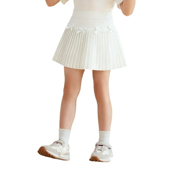 Gamivast Girls Corduroy Skirt Comfy Elastic Waist Pocket Uniform Skirts ...