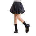 Gamivast Girls Corduroy Skirt Comfy Elastic Waist Pocket Uniform Skirts ...