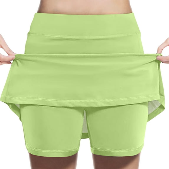 Gamivast Girls Skorts Kids Lightweight High-Waisted A-Line Tennis Skirt ...
