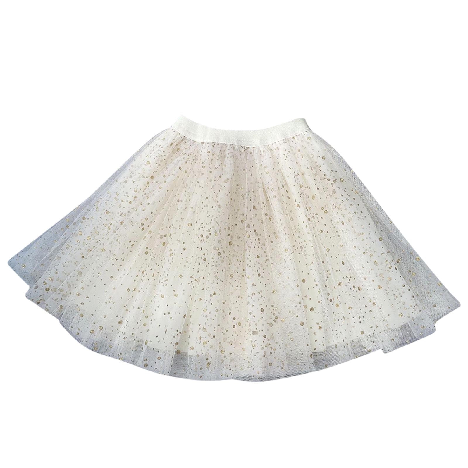 Gamivast Girls Tutu Tie-Dye Sparkly Ruffled Layered Elegant Ballet ...