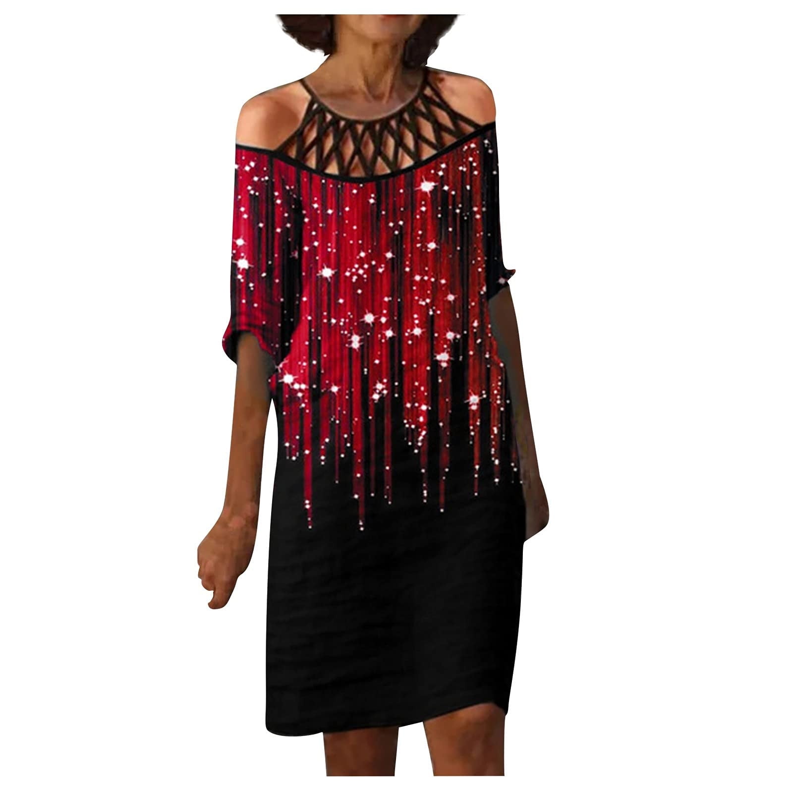 Gamivast Beach Dresses For Women 2024 Vacation Off The Shoulder Midi