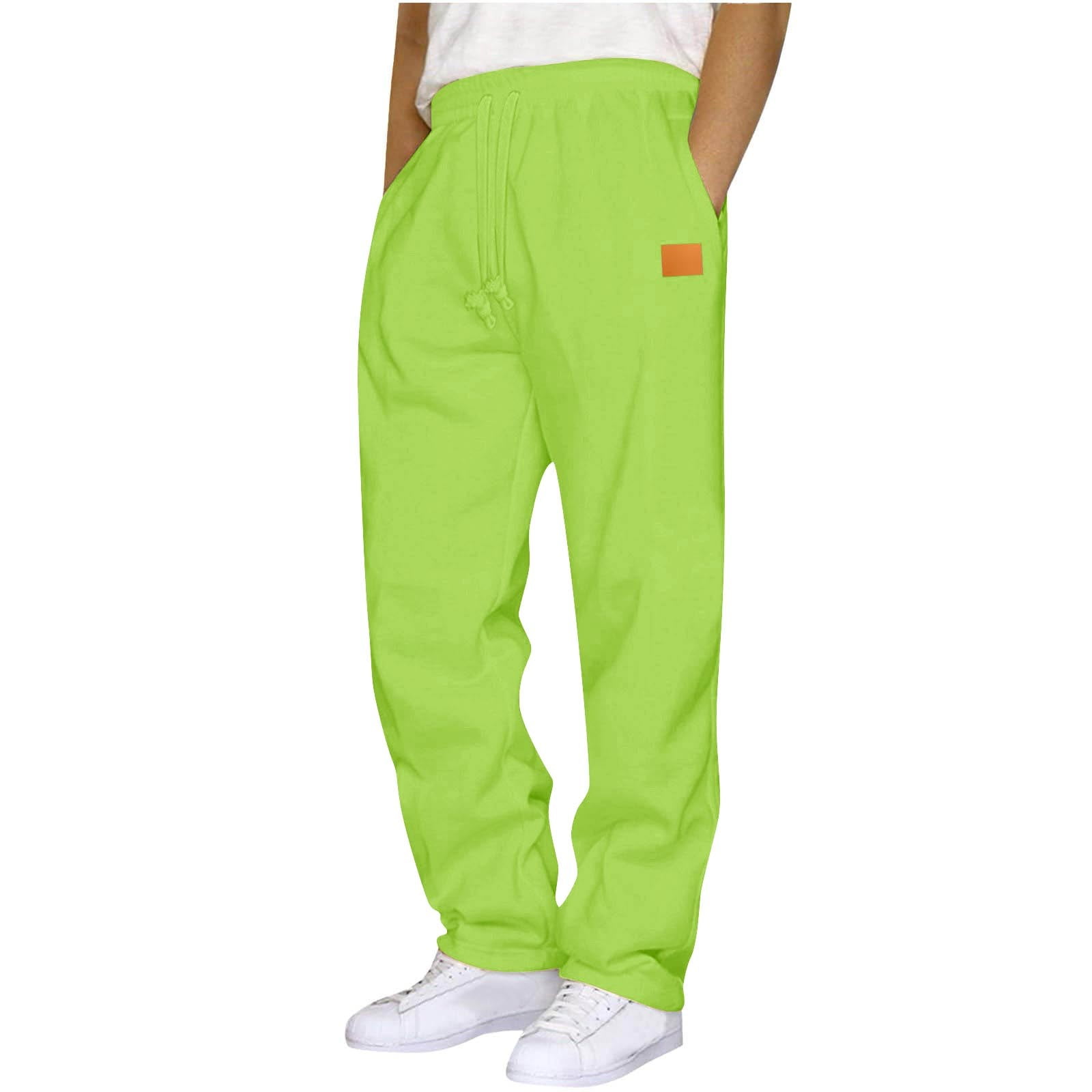 Gamivast Joggers for Men Baggy Gym Straight Leg Athletic Sweatpants ...