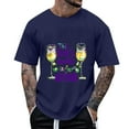 Gamivast Mardi Gras Shirts for Men Regular Fit Soft Crew Neck Funny ...