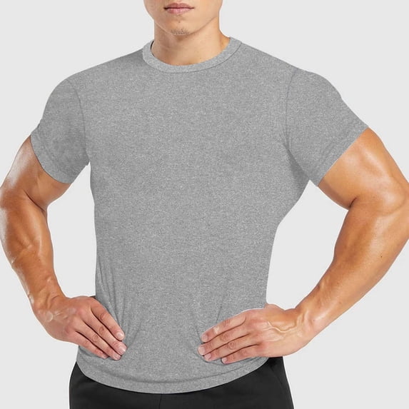 Gamivast Slim Fit T Shirts for Men Casual Plain Short Sleeve T-Shirts ...