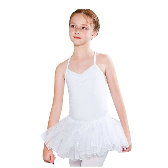 Gamivast Tulle Dress for Girls Ballet Tutu Elastic Waist Layered Skirts ...