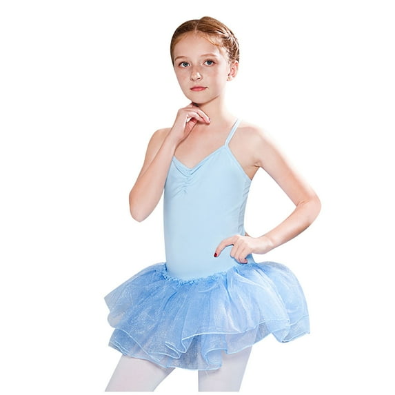 Gamivast Tulle Dress for Girls Ballet Tutu Elastic Waist Layered Skirts ...