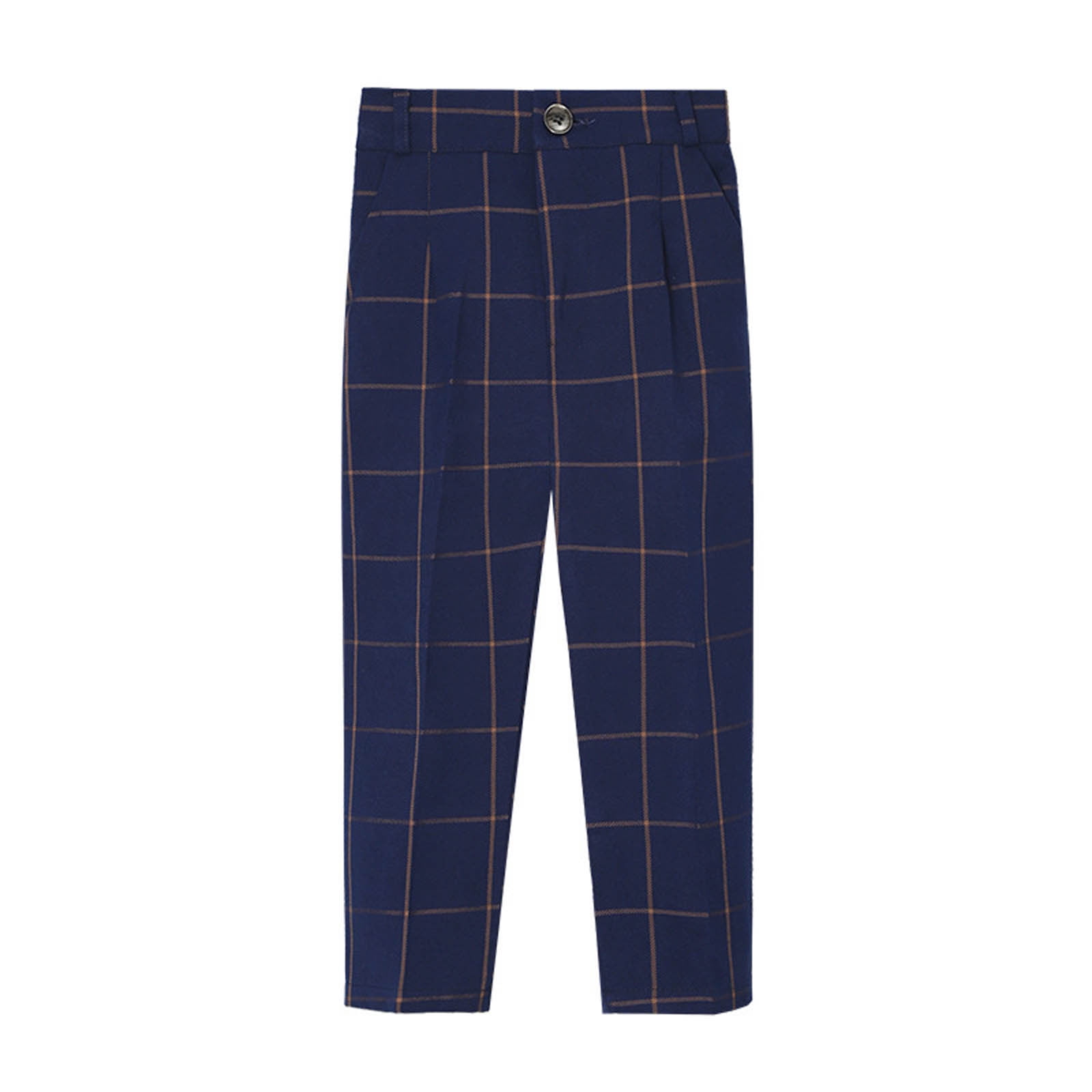 Gamivast Uniform Pants for Boys Straight Leg Flat Front Lightweight ...