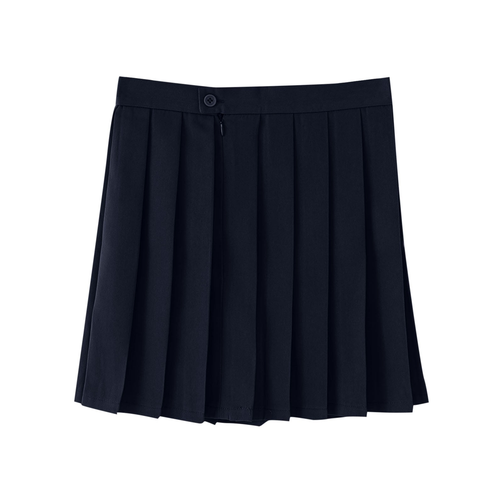 Gamivast Uniform Skirts for Girls Teen High Elastic Waist A-Line ...