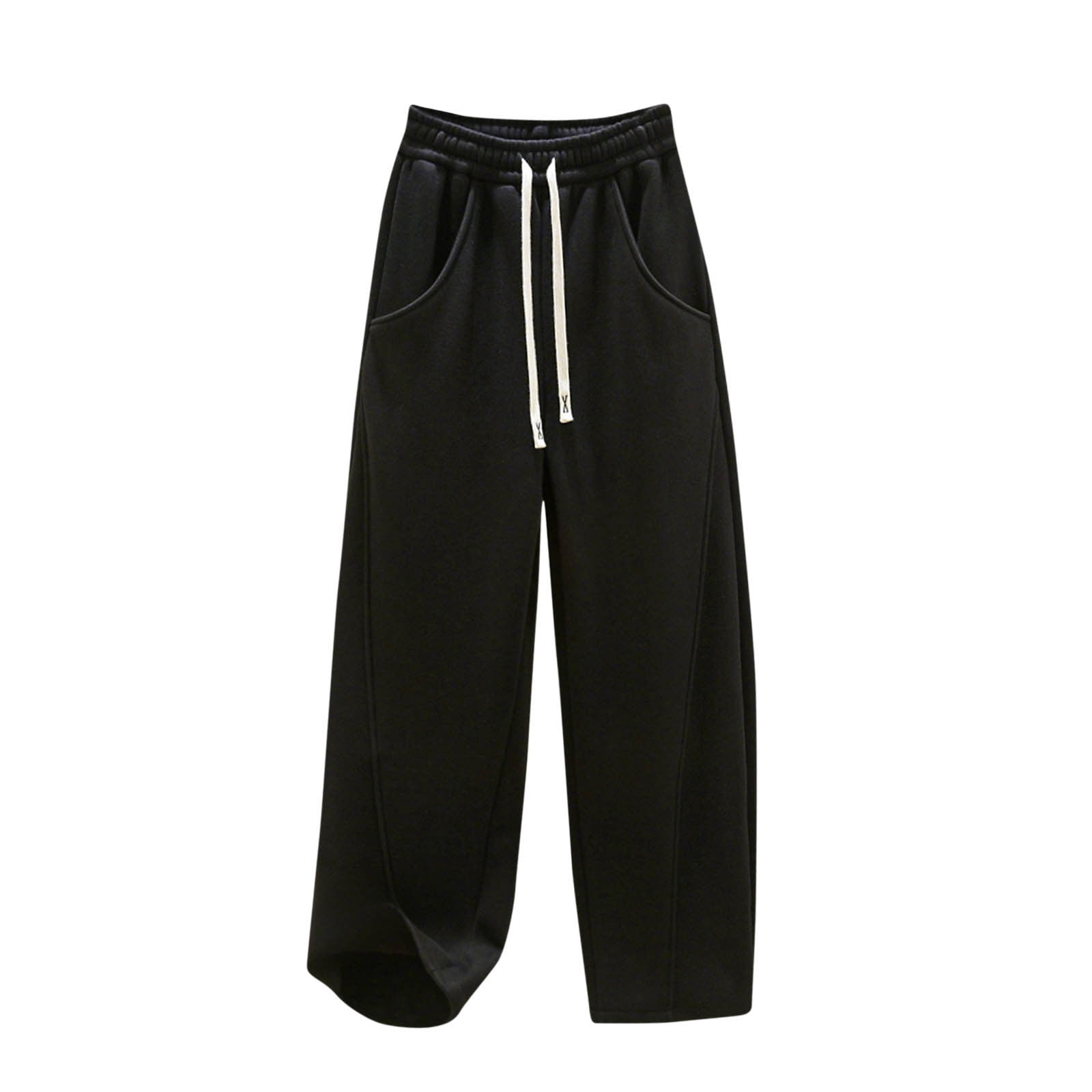 Gamivast Women's Sweatpants Baggy Y2K Straight Wide Leg Sweatpants with ...