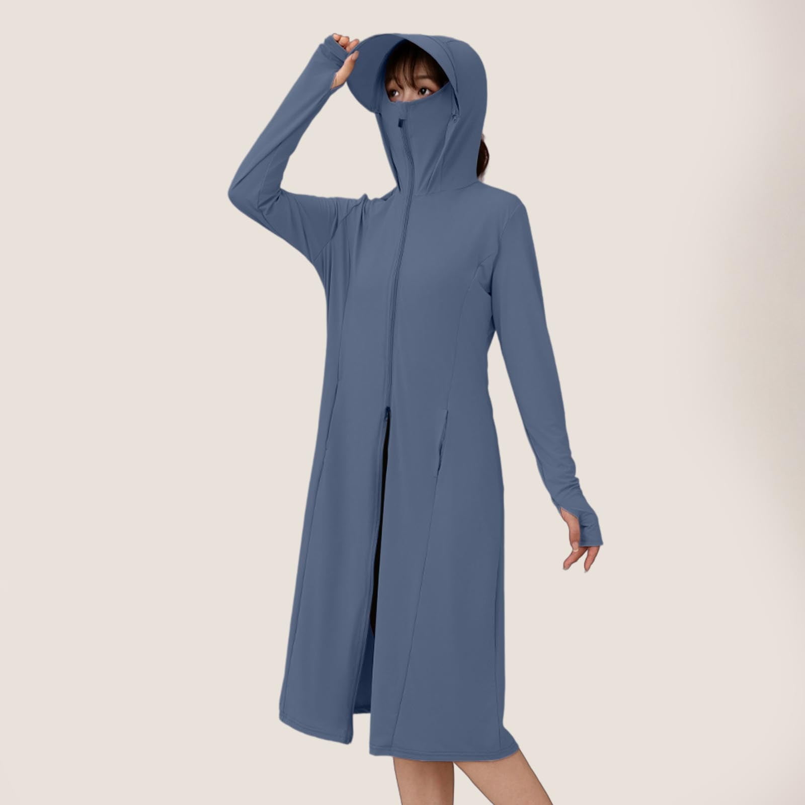 Gamivast Women's Upf50+ Sun Protection Clothing Summer Long Jacket ...