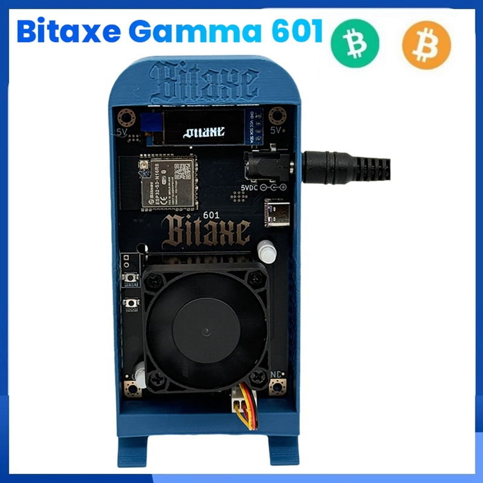 Gamma 601 1.2TH/S 18-22W BTC Solo Lottery Miner BM1370 Asic Bitcoin ...