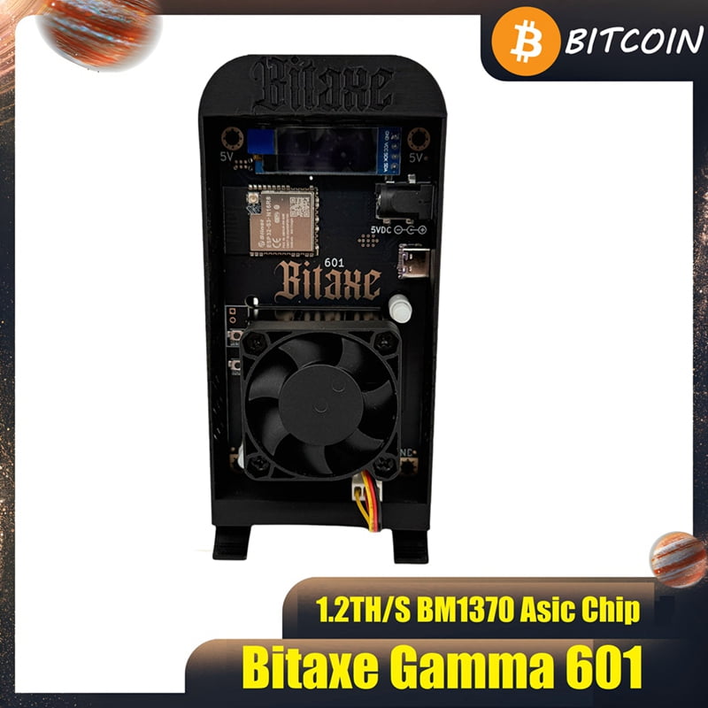 Gamma 601 1.2TH/S Bitcoin Solo Lottery Miner BM1370 Asic Chip 18-22W ...