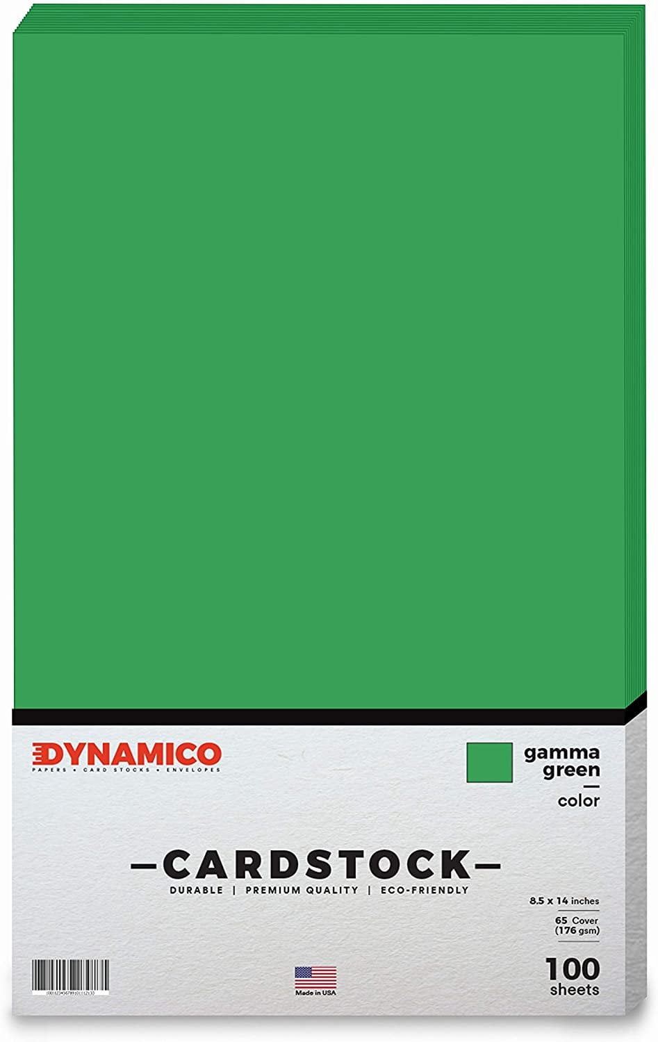 Gamma Green 8.5 x 14" Cardstock Paper - Legal/Menu Size - for Cards ...