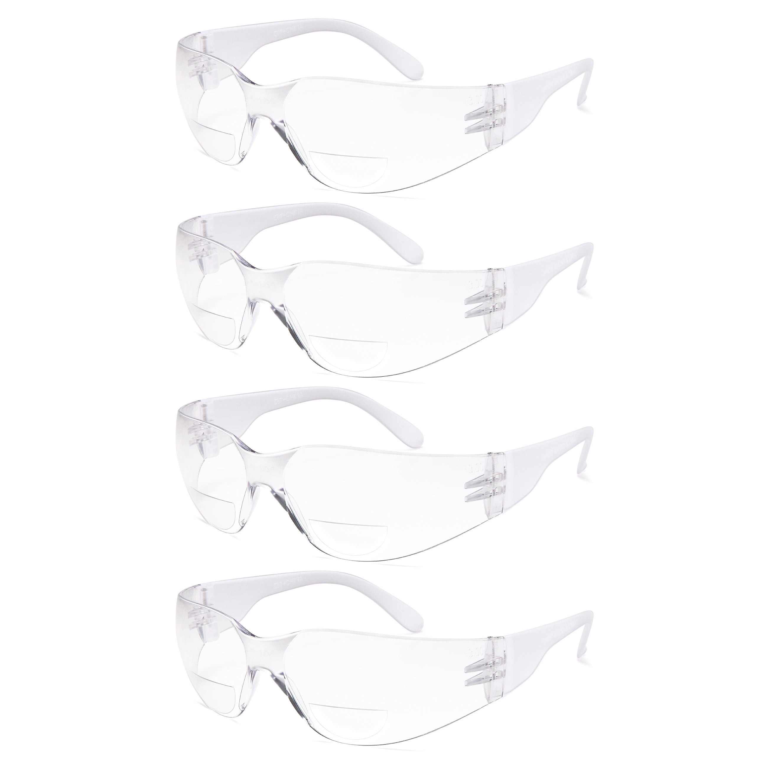 Gamma Ray Bifocal Reading Safety Glasses Readers - Walmart.com