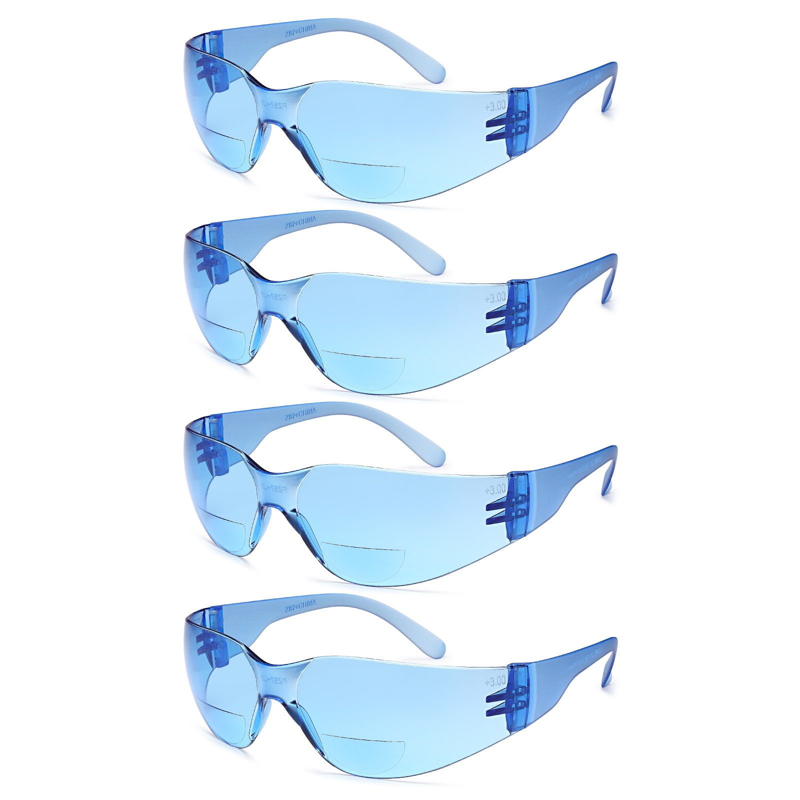 Gamma Ray Bifocal Reading Safety Glasses Readers - Walmart.com