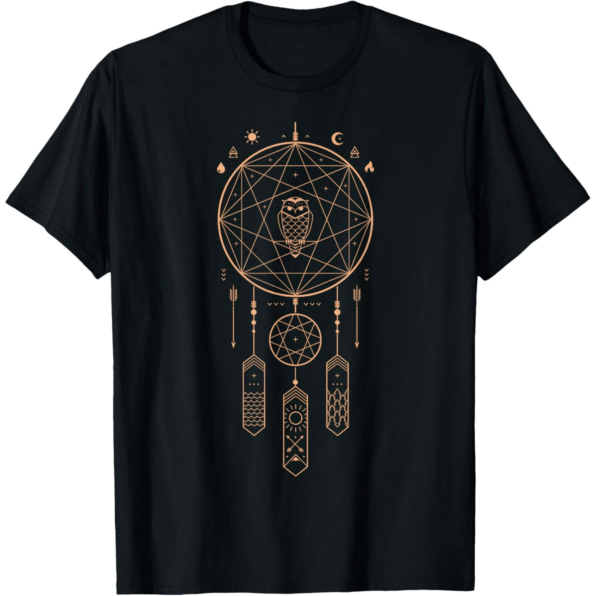 Gamma Ray Dream Catcher Owl Nature T-Shirt - Women's Unisex-Adults ...