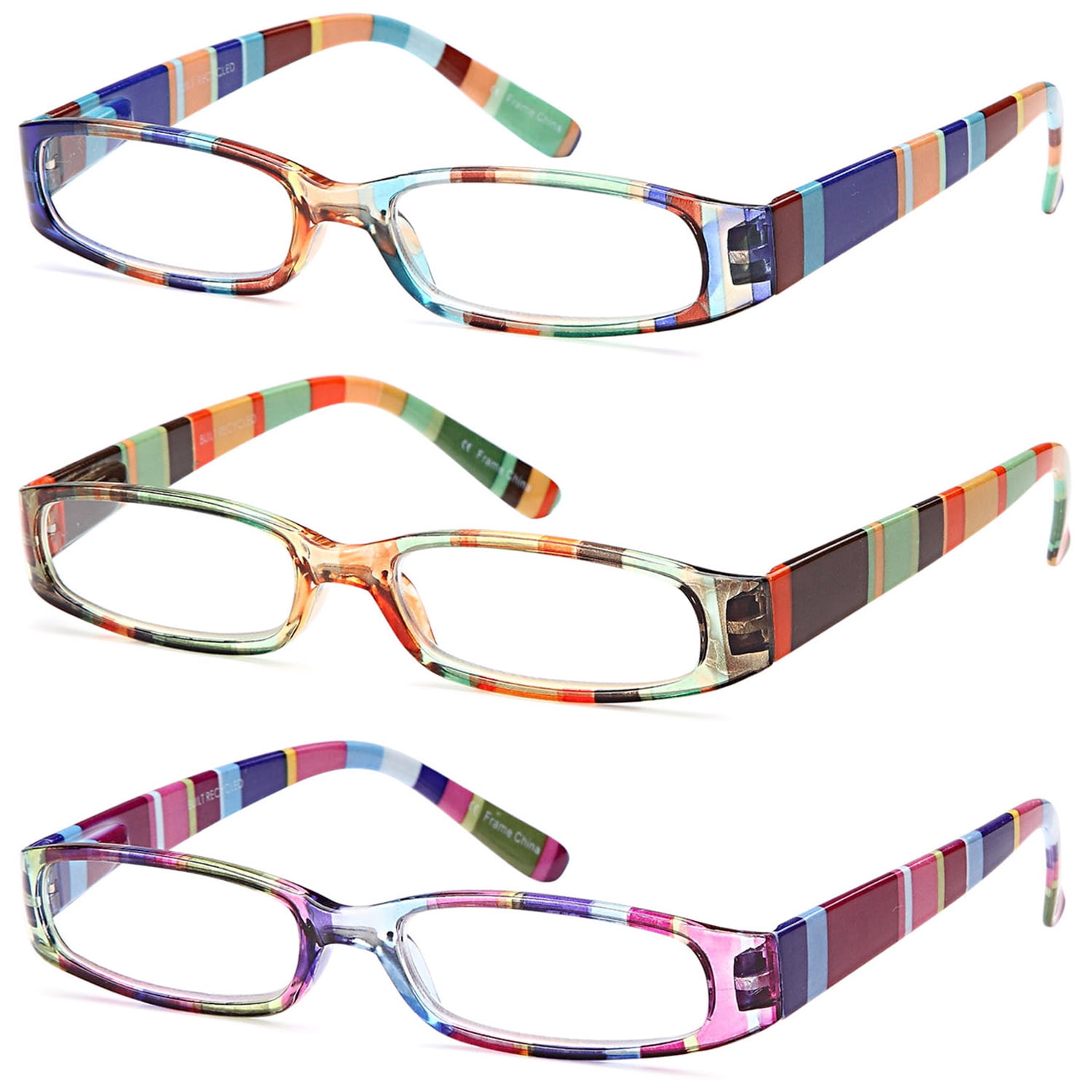 Gamma Ray Optix Women's Quality Reading Glasses with Spring Hinge - 2. ...