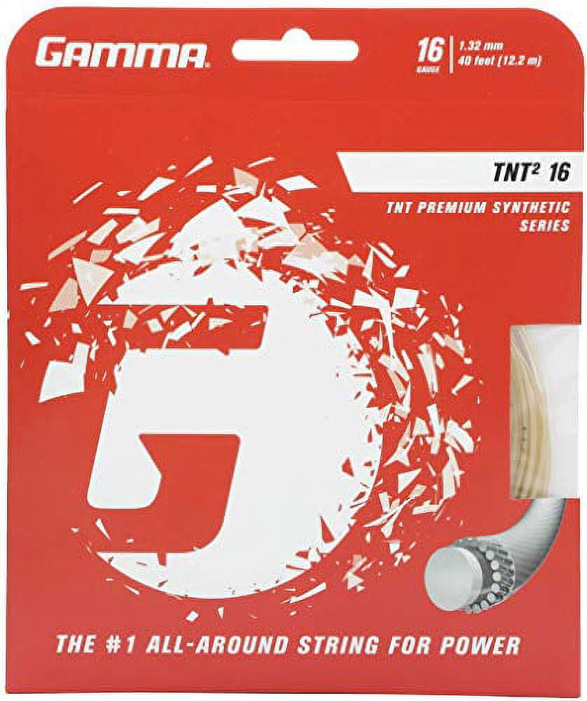 Gamma TNT2 Tennis String - Set - Walmart Business Supplies
