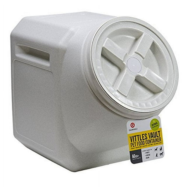 Gamma2 Vittles Vault Outback Stackable 60 lb Airtight Pet Food Storage ...