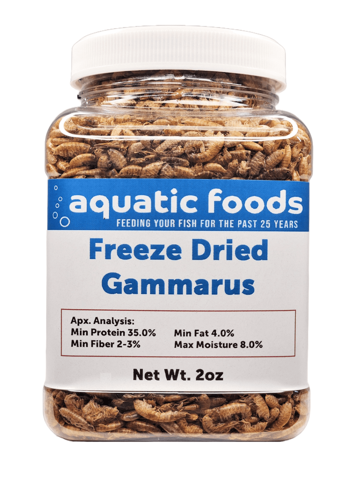 Gammarus Shrimp--Freeze Dried. Great for All Tropical Fish, Marine Fish ...
