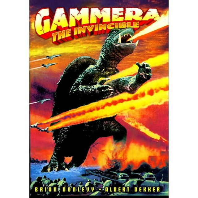 Gammera the Invincible (DVD), Alpha Video, Sci-Fi & Fantasy - Walmart.com