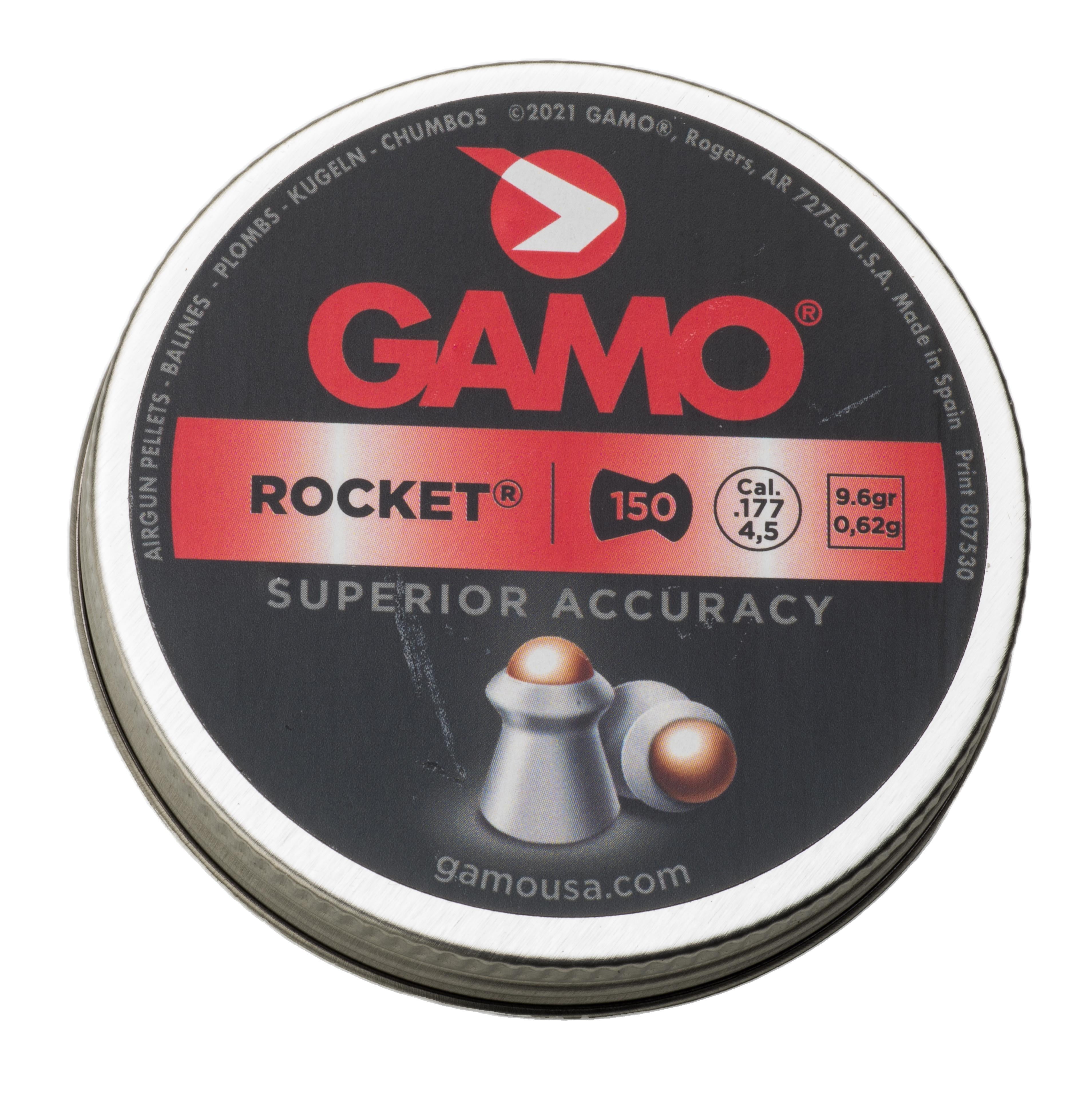 Gamo Rocket .177 Pellet - 9.6 gr Weight - Walmart.com