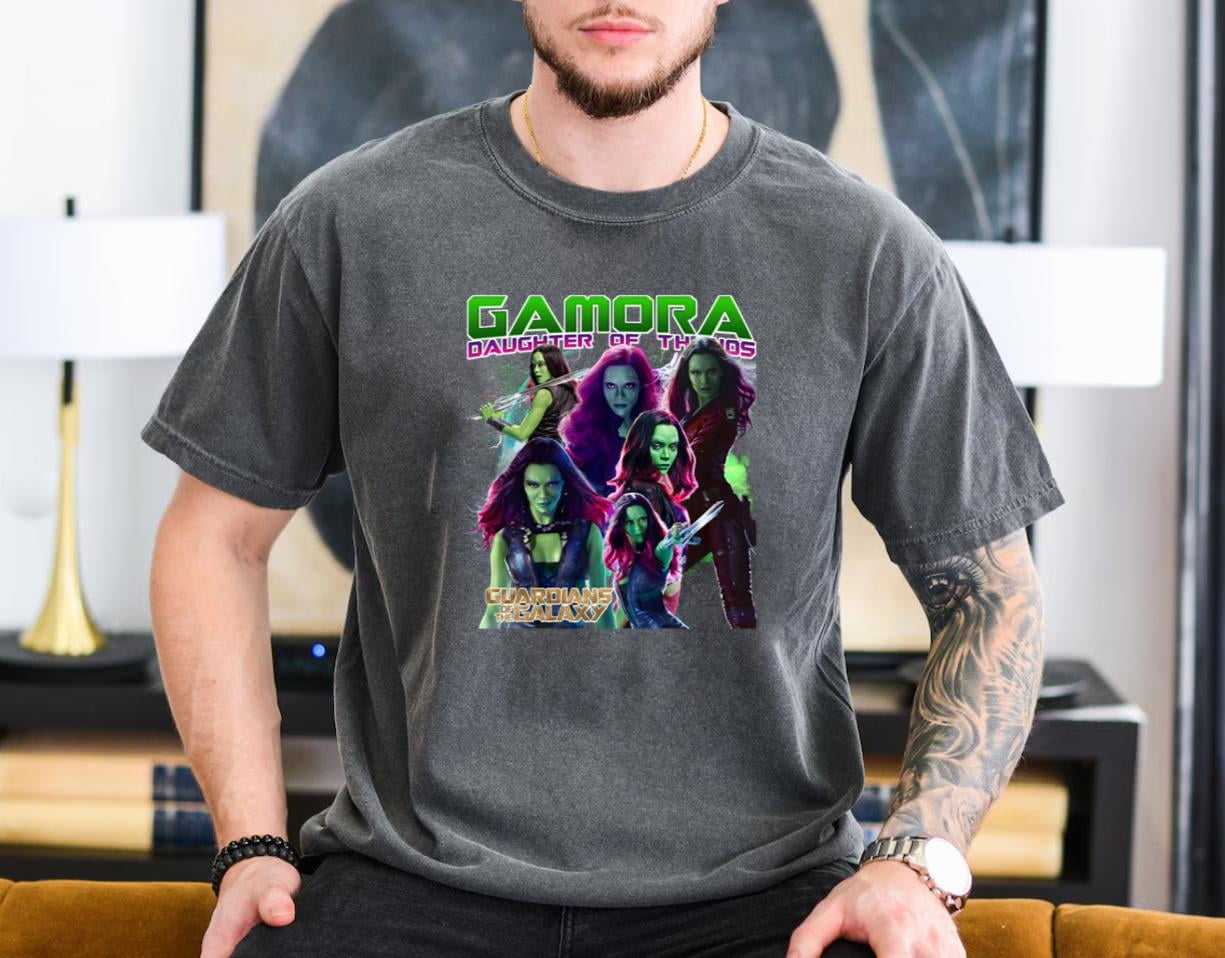 Gamora Comfort Color T-Shirt Guardians Of The Galaxy Zoe Saldana, for ...