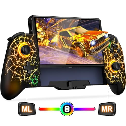 Gamtoure Hall Effect Switch Controller Wireless for Nintendo Switch ...