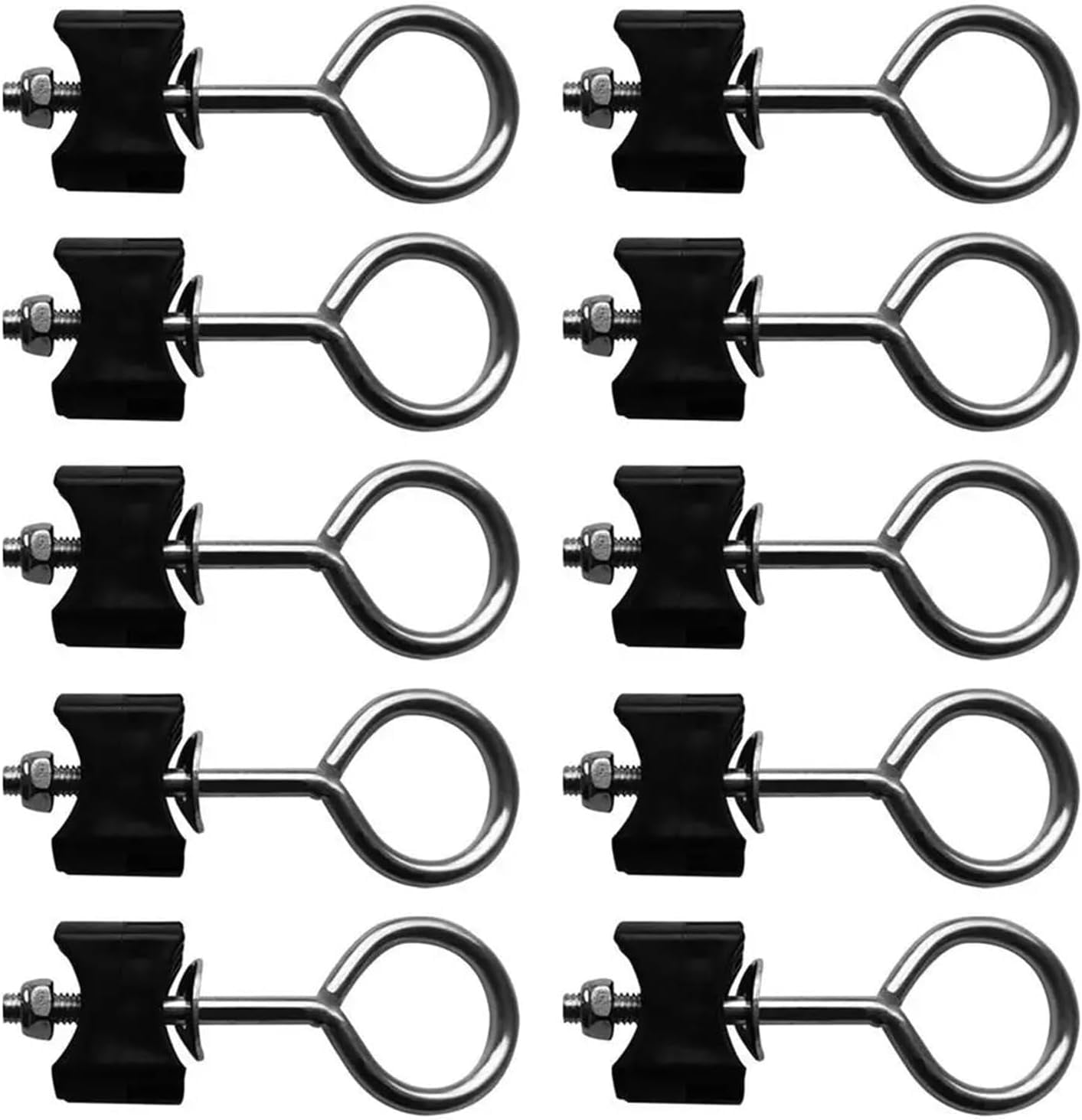 Gamvdout 12Pcs Trampoline Screws Jumping Bed Carriage Screw Nut Screw ...