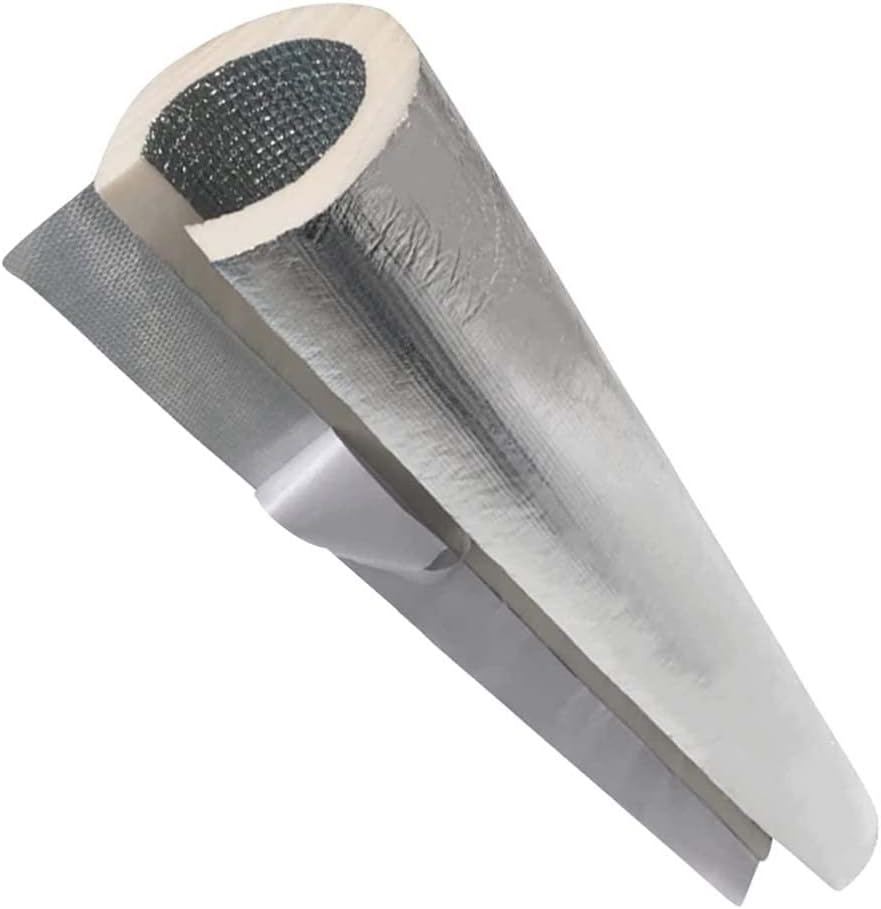 Gamvdout 1M Pipe Insulation Outdoor Antifreeze Insulation Pipe Foam ...